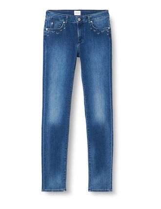 Mustang Jeans Damen Style Shelby Skinny Jeans, Mittelblau 781, 26W / 30L