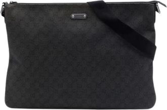 Gucci Sac bandouli&egrave;re Pre-owned - Femme - Pre-owned - Noir - Taille: ONE Size