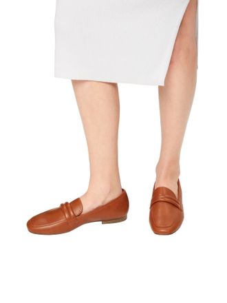 Esprit modischer Damen Loafer, 235 Caramel, 38 EU