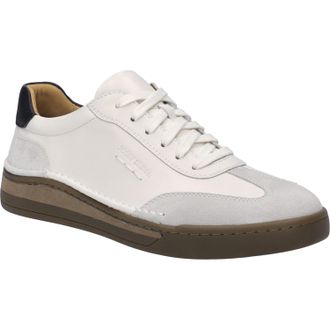 Josef Seibel Herren Halbschuh Cleve 07 in weiss-multi