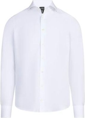 van Laack Chemise unie &agrave; manches longues en coton