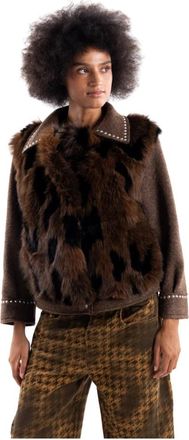 Brand Unique Giubbino - - Jackets - Damen - Braun - XL