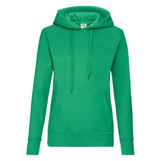 Fruit Of The Loom Herren Pull-Over Classic Hooded Sweat, Grün (Kelly Green), XXL