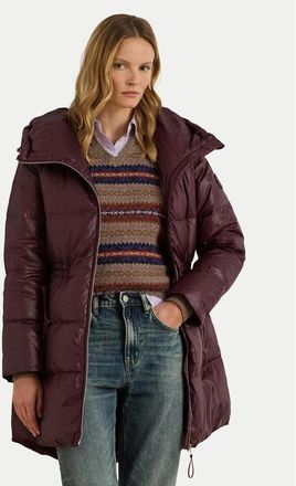 Lauren Ralph Lauren Winterjacke 297P04101002 Dunkelrot Regular Fit
