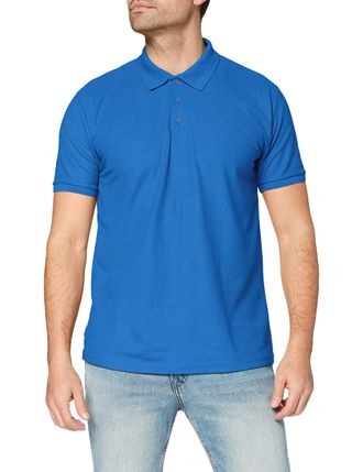 Fruit Of The Loom Herren 65/35 Poloshirt, Royal, Large, k&ouml;nigsblau, L