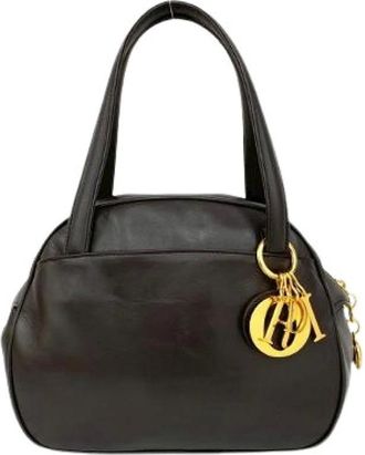 Dior unisex, Pre-owned, Brun, Taille: ONE Size Sac &agrave; main en cuir Pre-owned