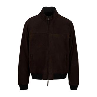 The Jack Leathers Braune Lederjacken Chelsea - - Jackets - Herren - Braun - 2XL