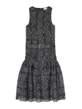 Ganni Maxikleid - Schwarz