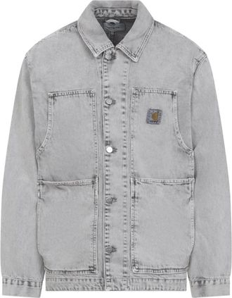 Carhartt Work in Progress Homme, Vestes, Bleu, Taille: L OG Double Front Jacket