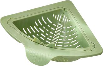 Generic Magnetisches Dreieckiges Ablasskorb, Dreieckiger Ablasskorb Mit Automatik&ouml;ffnung, Magnetischer Abflussfilterkorb, Multifunktionaler Eck-abflussf&auml;nger 