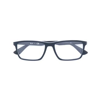 Ray-Ban Homme, Accessoires, Noir, Taille: 55 MM Monture optique