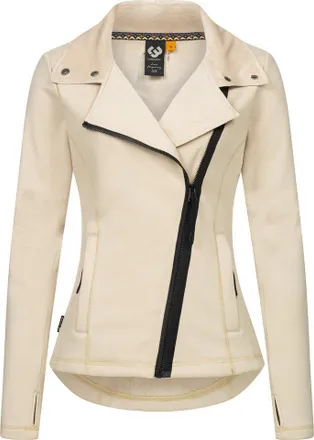 Ragwear Sweatjacke Saskie Modische Damen Kapuzenjacke mit kuschlig weichem Innenfutter