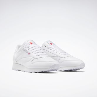 Reebok Classic Sneaker REEBOK CLASSIC CLASSIC LEATHER, Damen, Gr. 42,5, wei&szlig;, Leder, Schuhe Sneaker, Topseller