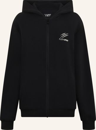 Plein Sport Plein Sport Kapuzen-Sweatjacke Icon schwarz