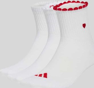 adidas Socken mit Herzdetail im 3er-Pack