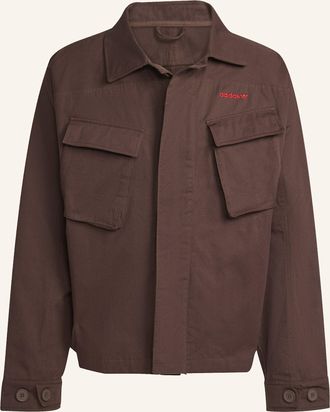 adidas Originals Adidas Originals Regulär Geschnittene Jacke braun