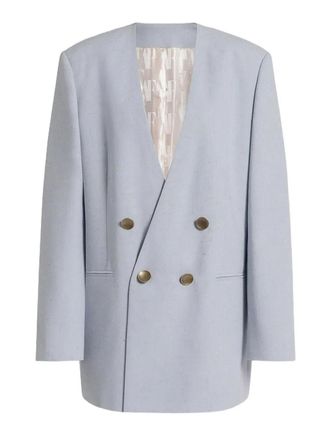 Alberta Ferretti Blazer - Bleu Clair