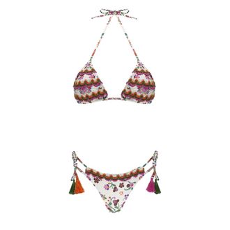 Miss Bikini Damen, Bademode, Mehrfarbig, LGr&ouml;&szlig;e