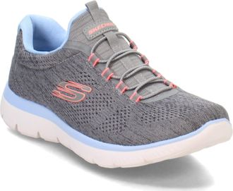 Skechers Summits Fun Flare Damen Sneaker, Grau, 39.5 EU