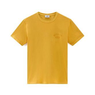 Woolrich Wote01266178 T-shirt - Homme - Tops - Jaune - Taille: XL