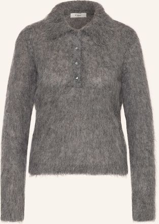 Chlo&eacute; Pullover Mit Alpaka grau