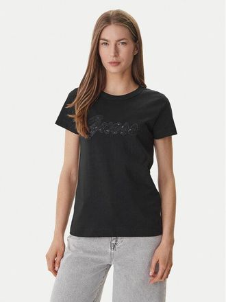 Guess T-Shirt W6GI08 K3023 Schwarz Regular Fit