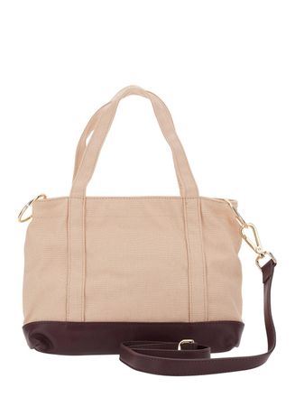 Chlo&eacute; Woody Shoulder Bag - Beige