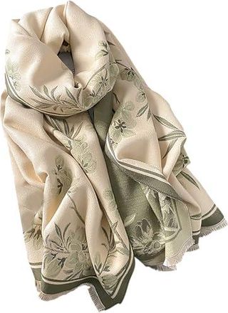 GFM &Eacute;charpe ch&acirc;le style pashmina texture cachemire pour lautomne et lhiver (FRLSHL-BB), L
