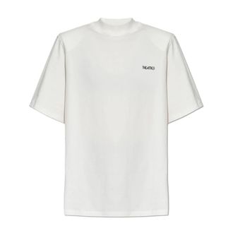 The Attico Logo T-Shirt - - Tops - Damen - Wei&szlig; - S