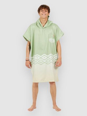 After Gradient Poncho de surf &agrave; motifs