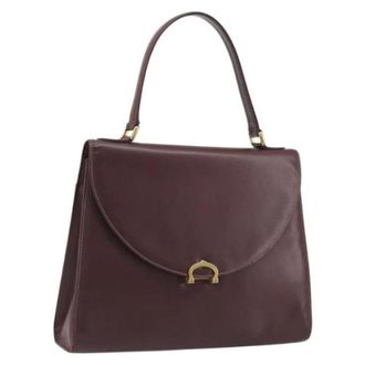 Cartier Pre-owned Cuir sacs-main - Femme - Pre-owned - Rouge - Taille: ONE Size
