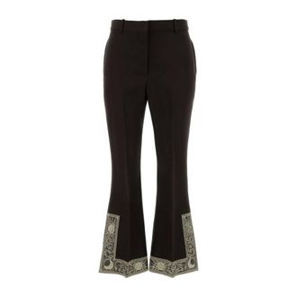Burberry Femme, Pantalons, Brun, Taille: 34 FR Topaz Wide Pantalons