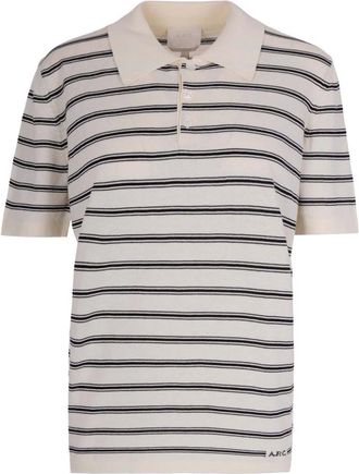 A.P.C. A.p.c., Femme, Pulls, Multicolore, Taille: 38 FR Cardigan &agrave; rayures