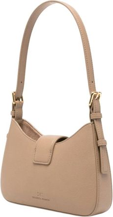 Elisabetta Franchi Femme, Sacs, Beige, Taille: ONE Size Shoulder Bag