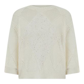 PESERICO Damen, Strickwaren, Grau, MGr&ouml;&szlig;e