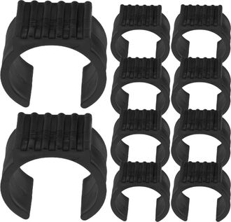 Holibanna Angoily 20 St&uuml;ck rutschfeste Vinyl Fu&szlig;polster f&uuml;r H&auml;ngemattenst&auml;nder Passend f&uuml;r 38-42mm Rohre U F&ouml;rmige Stuhlfu&szlig;gleiter zum Anclipsen Bodenschutz und