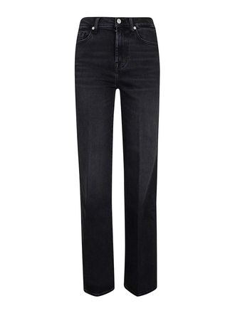 7 For All Mankind Jean Droit - Bleu