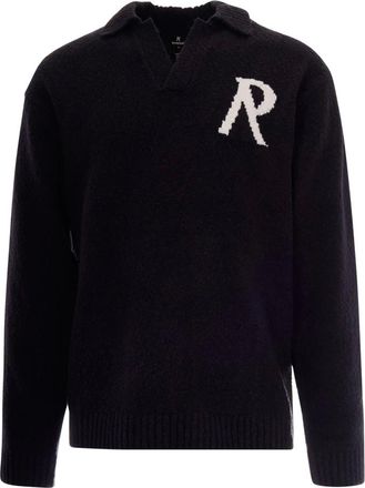 Represent Represent, Homme, Pulls, Noir, Taille: S V-neck Tricots