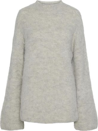 Pieces Pcmala Ls Highneck Knit Noos Bc