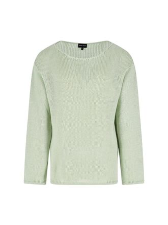 Giorgio Armani Leinenmischung Pullover