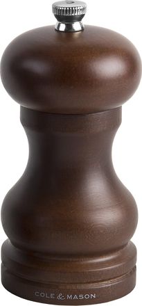 Cole & Mason Beech Capstan Salzm&uuml;hle, Buchenholz natur, 120mm, Precision+ Keramikmahlwerk, Enth&auml;lt 1 x Salzerm&uuml;hle