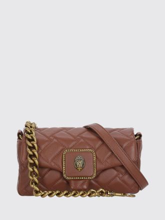 Kurt Geiger Mini sac Pimlico en cuir matelass&eacute; avec logo en strass
