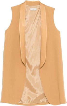 Antonelli Femme, Vestes, Brun, Taille: 38 FR Q3988 Vest
