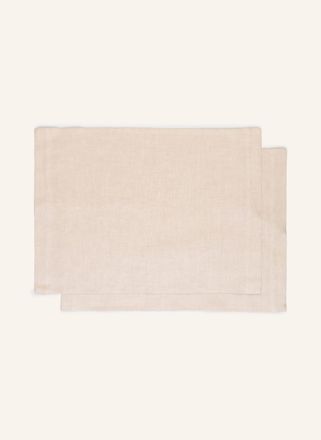 Pichler 2er-Tischset Pure Aus Leinen beige