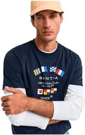 GANT Graphic 2003299 Short Sleeve T-Shirt M