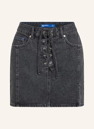Karl Lagerfeld Karl Lagerfeld Jeans Rock schwarz
