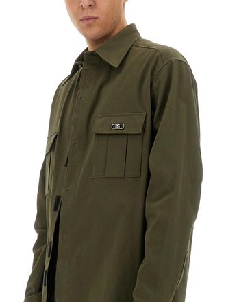 Dolce & Gabbana Cotton-Elastane Blend Shirt - Green
