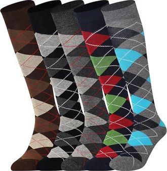 MySocks MySocks Hommes Femmes Genou Haute Chaussettes,Multicolore 704,42-46