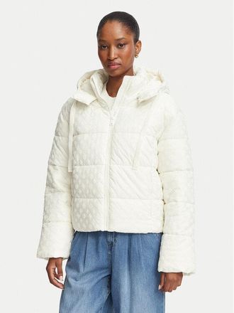 Guess Winterjacke W6BL56 W4195 Creme Regular Fit