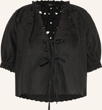 Rails Blusenshirt Lizbeth Mit Lochspitze schwarz
